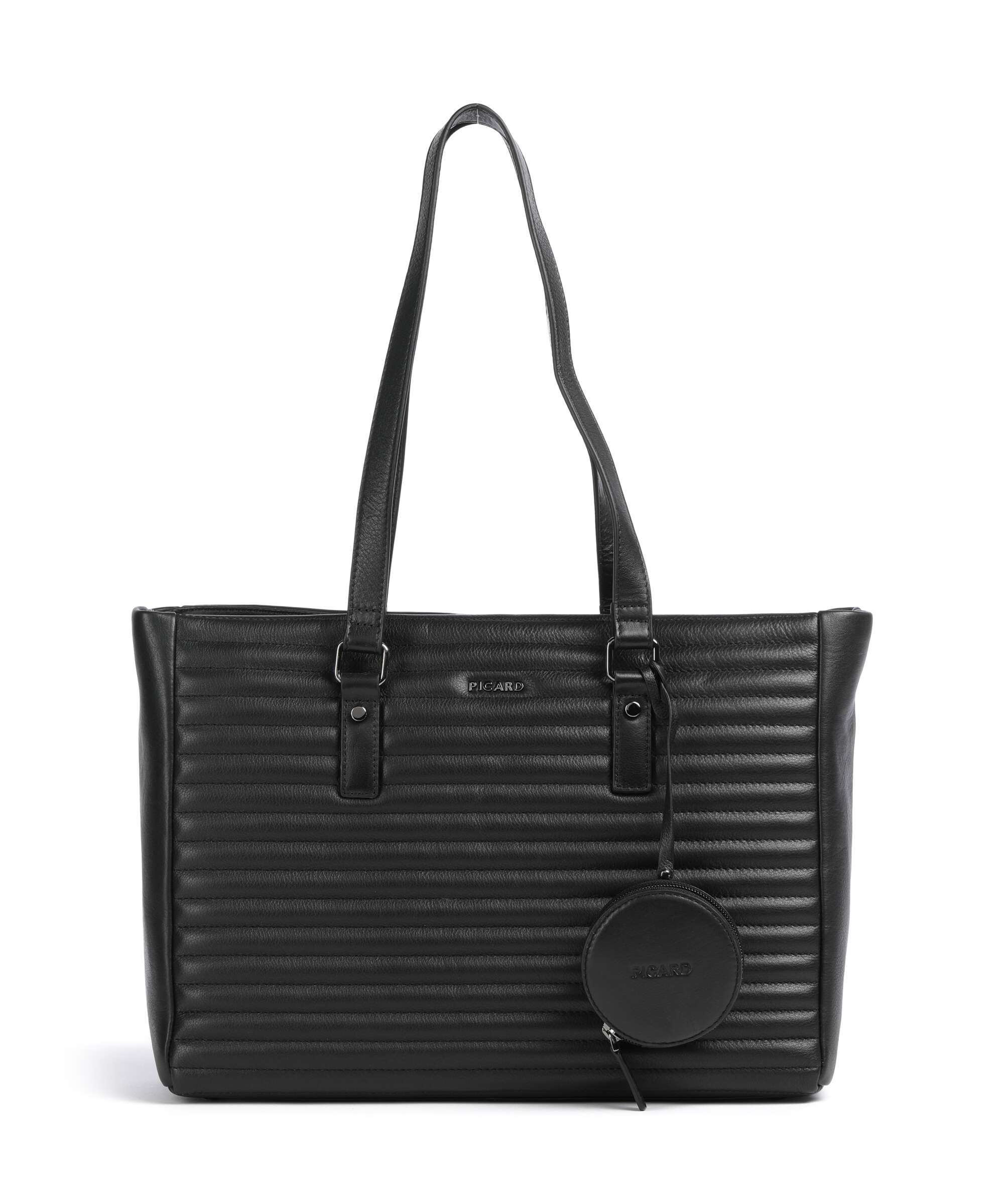 Picard Evolute Shopper torba finu tekstu raščupano goveđe koža schwarz ...